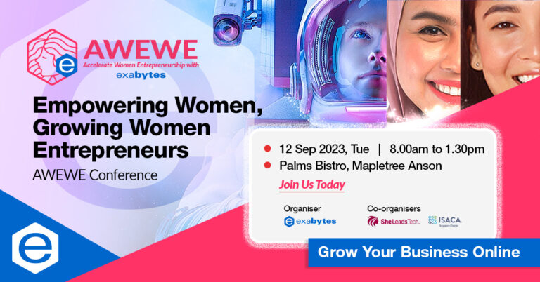 AWEWE Accelerate Women Entrepreneurship with Exabytes.SG