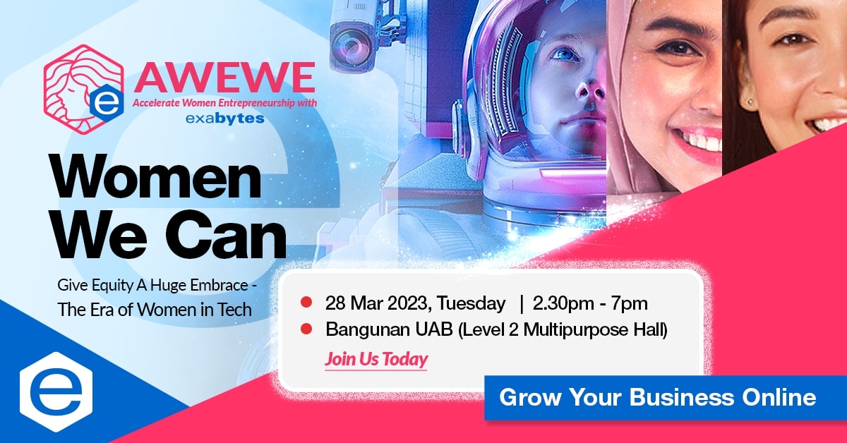 AWEWE Accelerate Women Entrepreneurship with Exabytes.SG